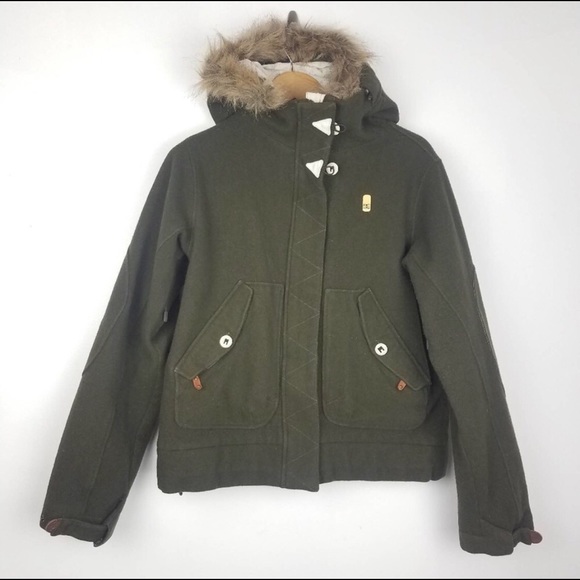DC | Jackets & Coats | Dc Wool Jacket Dark Army Green Utility M | Poshmark